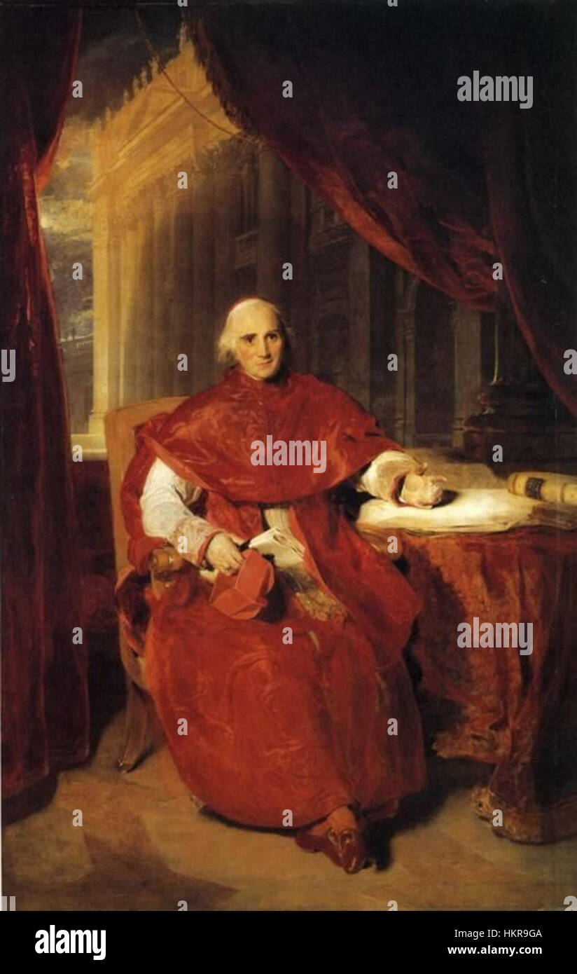 Cardinal Consalvi, a prominent figure in the Catholic Church, known for ...