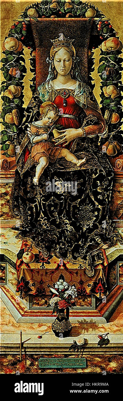 Carlo crivelli madonna hi-res stock photography and images - Alamy