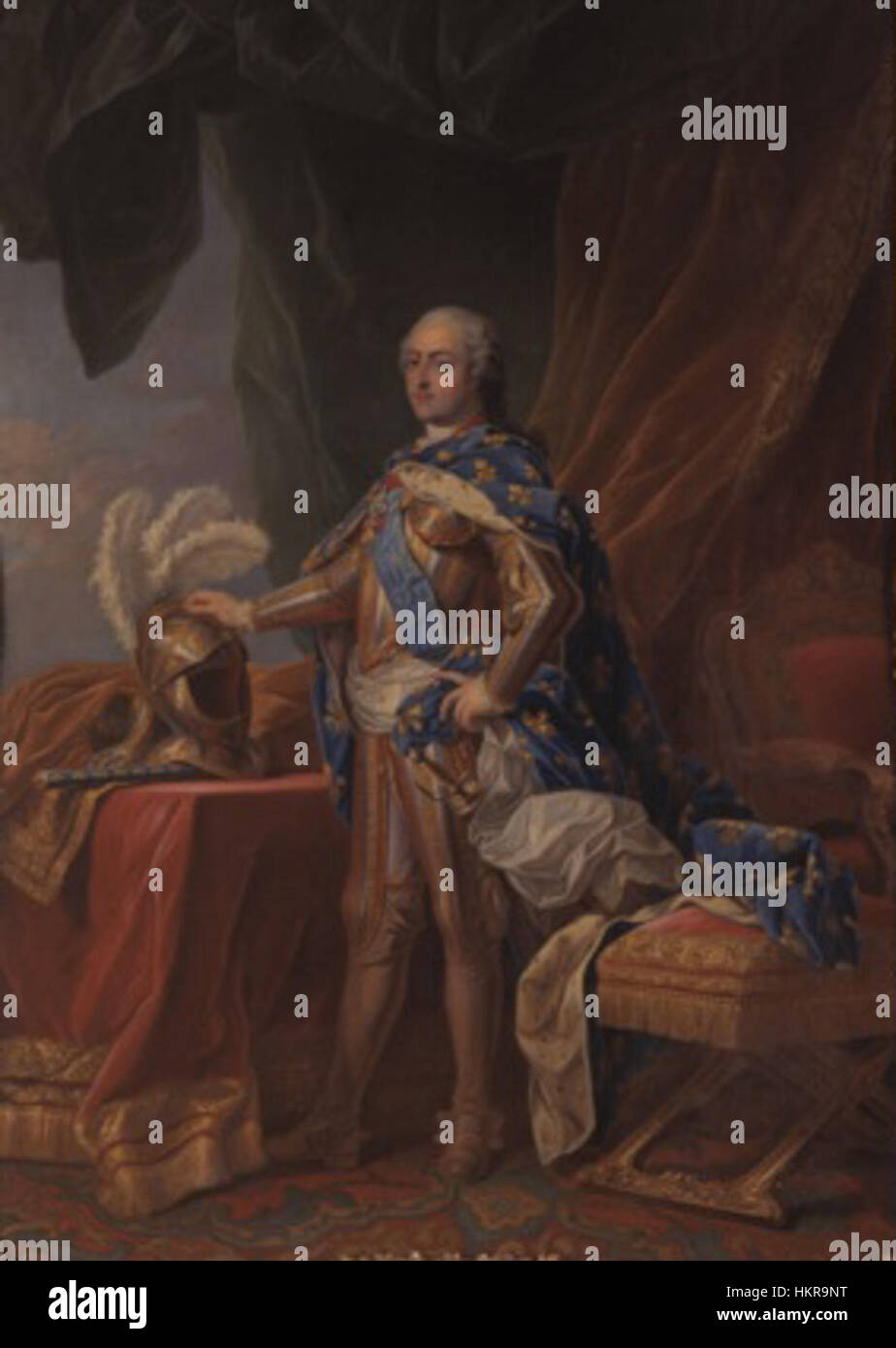'Louis XV' is a portrait by Carle van Loo, depicting King Louis XV of ...