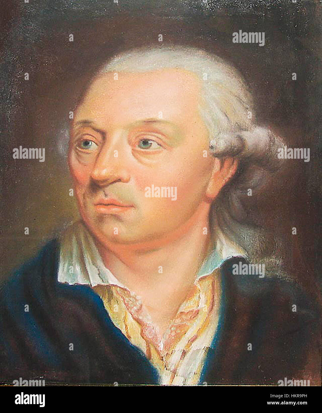 This historical artwork by Carl Gotthard Langhans represents classical ...