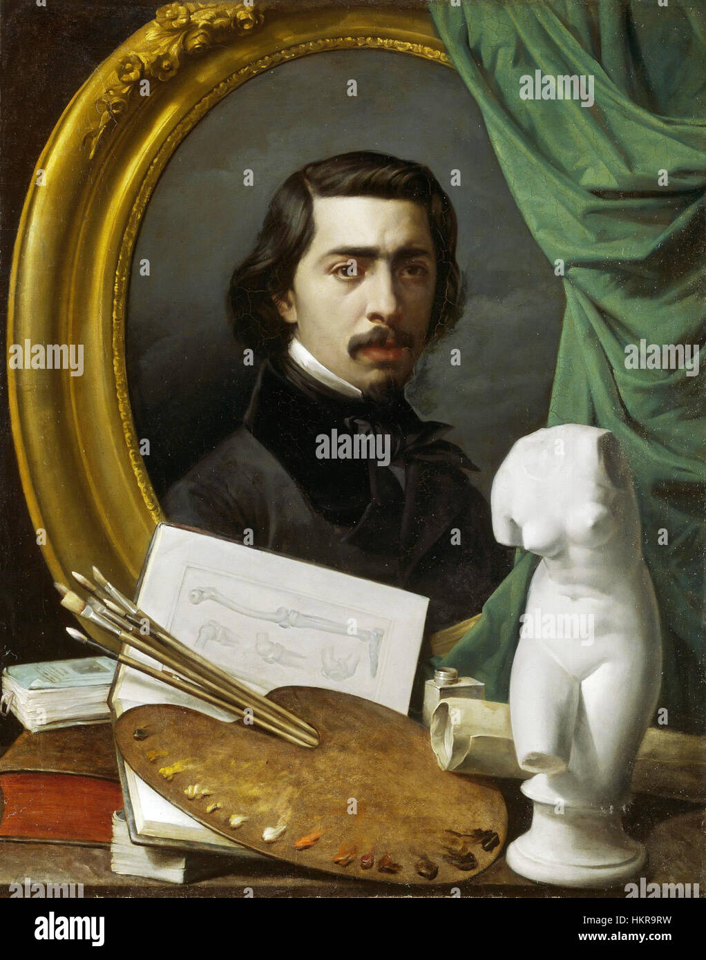 Carlos Esquivel y Rivas' self-portrait captures the artist's likeness ...