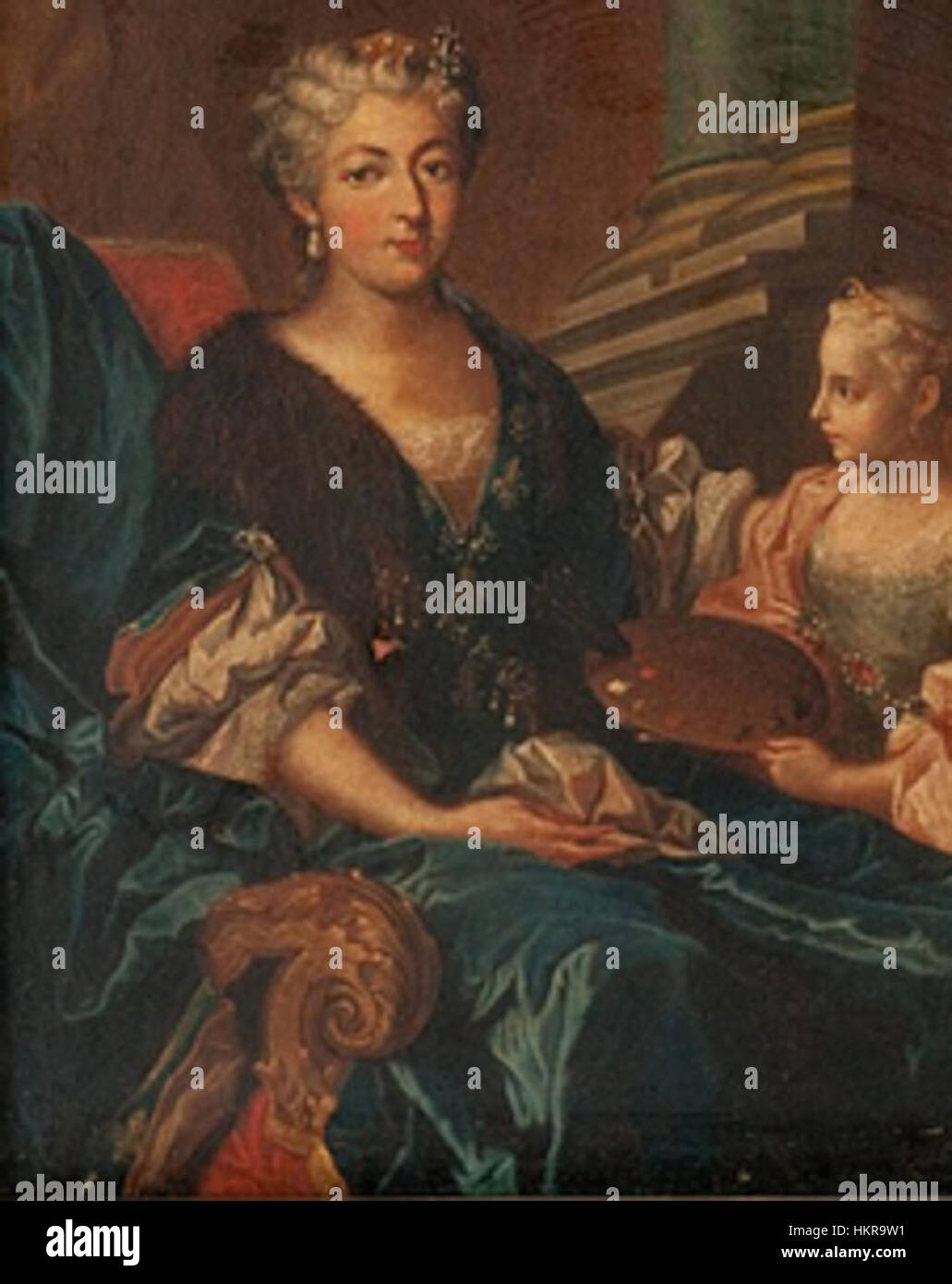 Carlotta Aglae d'Orleans duchessa di Modena Stock Photo - Alamy
