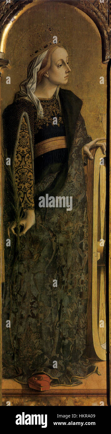 Carlo Crivelli’s portrait of Caterina di Montefiore is a fine example of Italian Renaissance ...