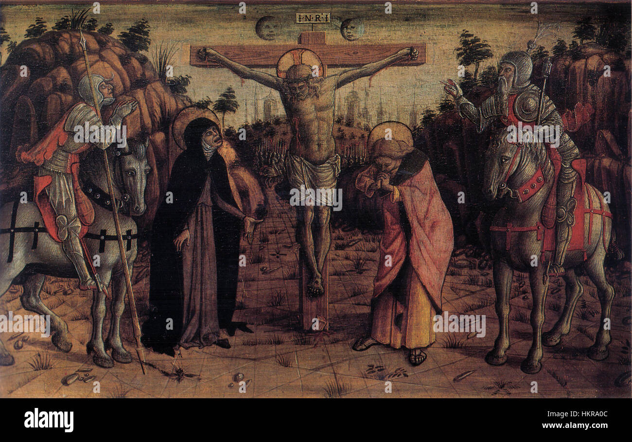 Carlo Crivelli’s 'Polittico di Massa Fermana,' including the predella ...