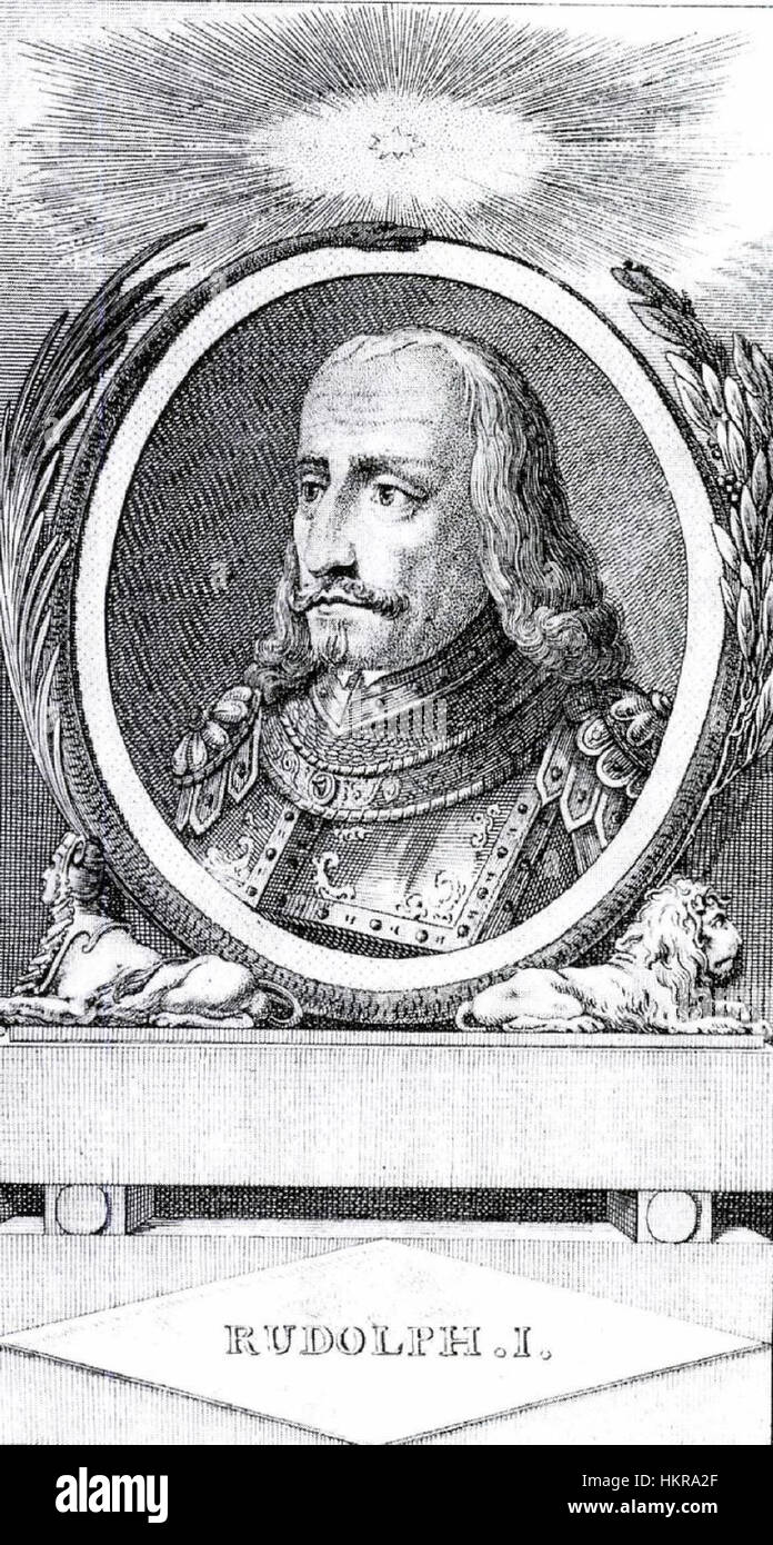 This 1807 portrait by Blaschke captures Rudolf I of Habsburg, the first ...