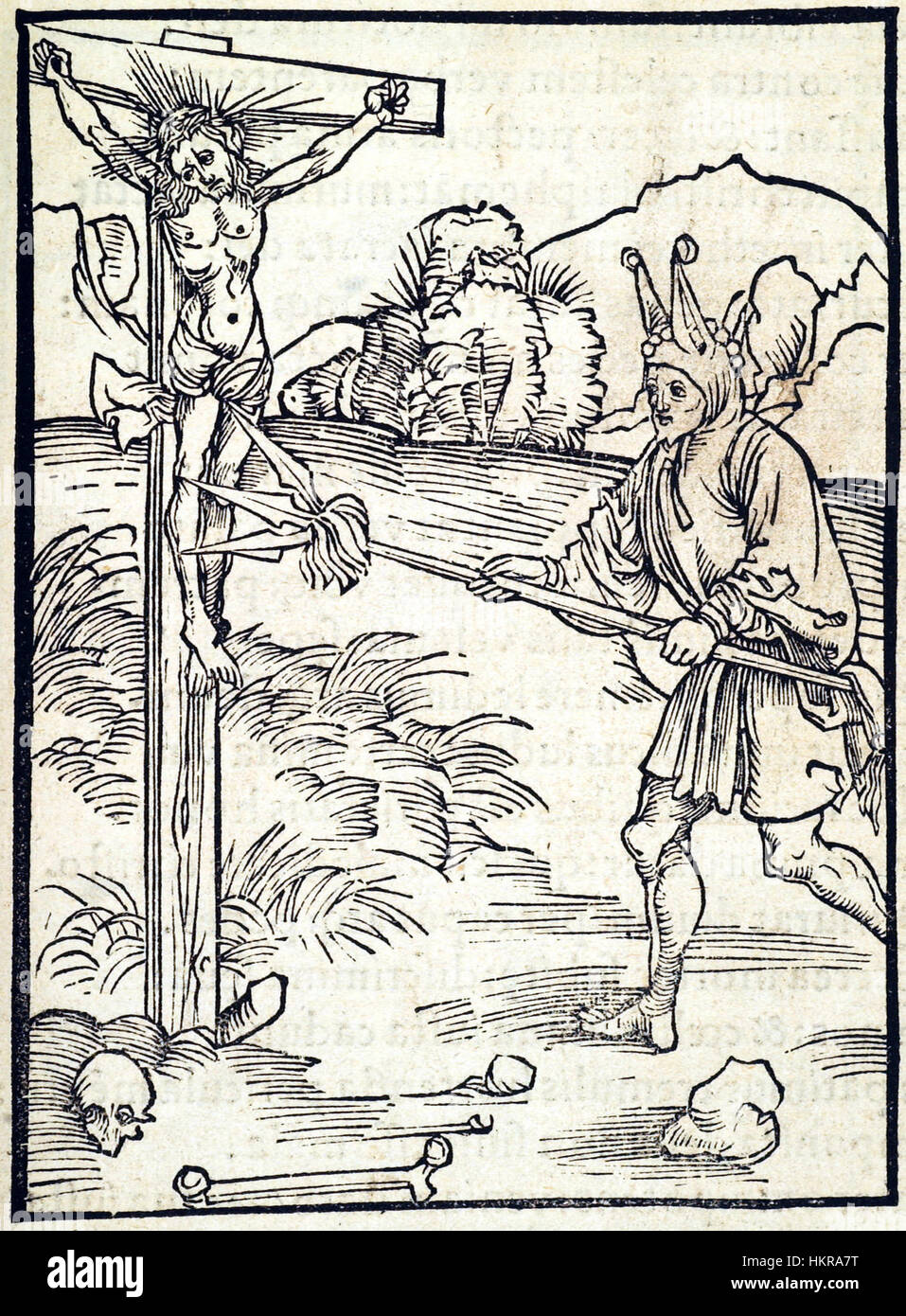 A painting titled 'Blasphemy' by Albrecht Dürer, reflecting his deep ...