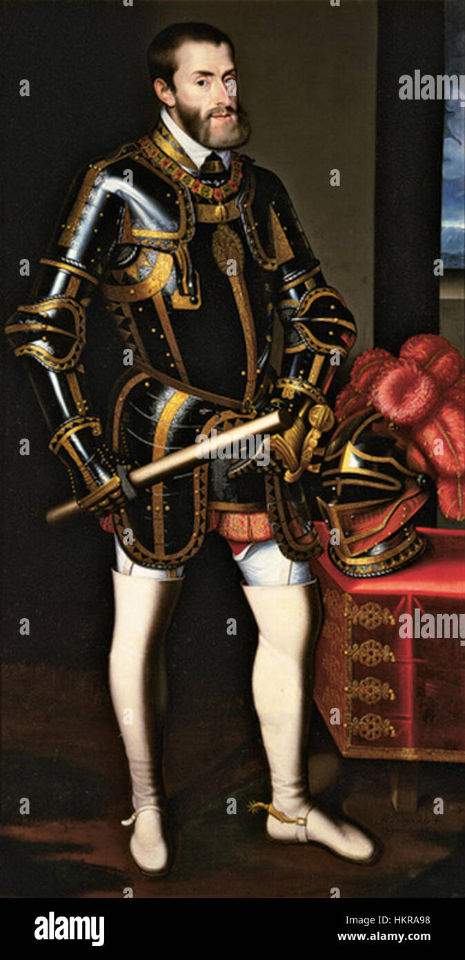 'Carlo V' is a Renaissance portrait that captures the likeness of Holy ...