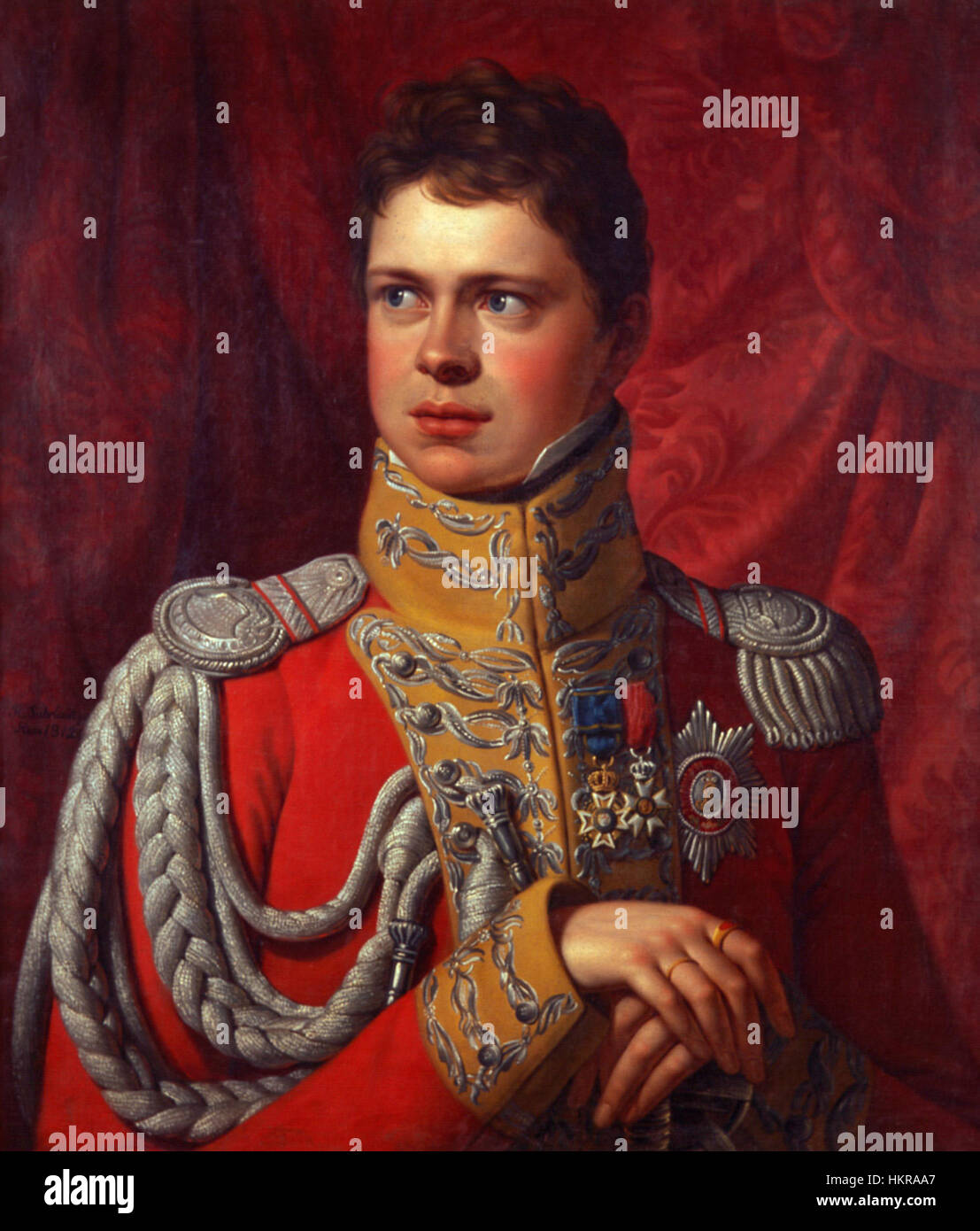 This artwork by Carl Bernhard from Sachsen-Weimar-Eisenach is a ...