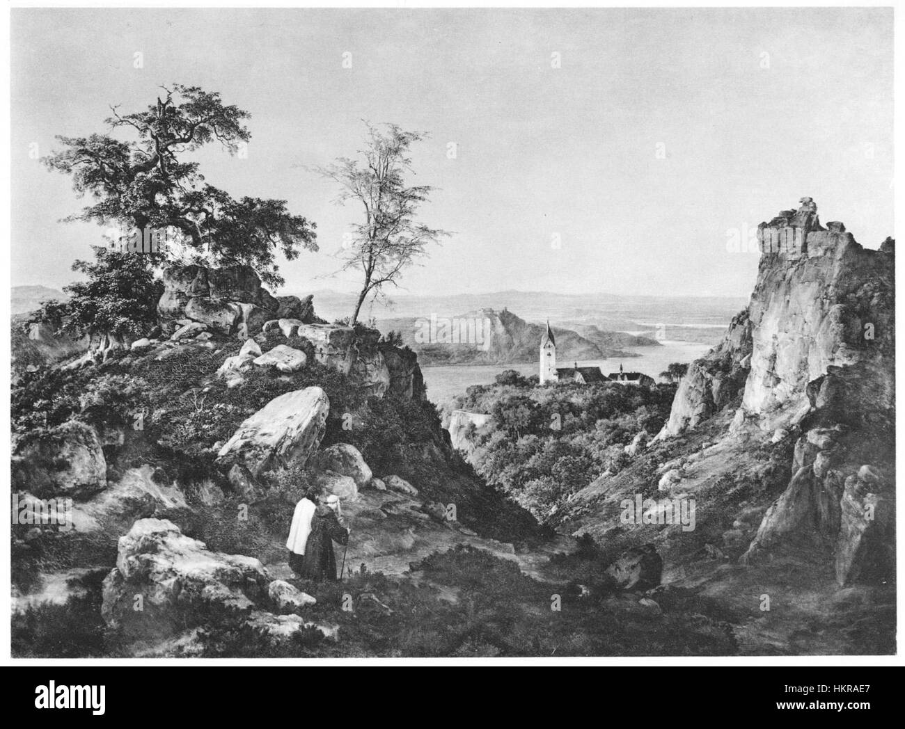 Carl friedrich lessing painting hi-res stock photography and images - Alamy