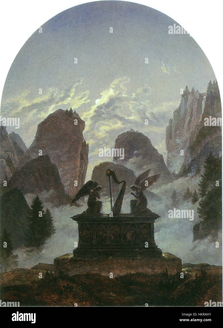 Carl Gustav Carus's painting of the Goethe Monument honors the legacy ...