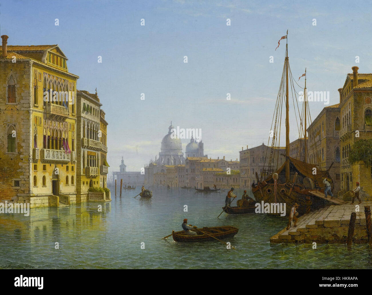 Santa maria della salute painting hi-res stock photography and images ...