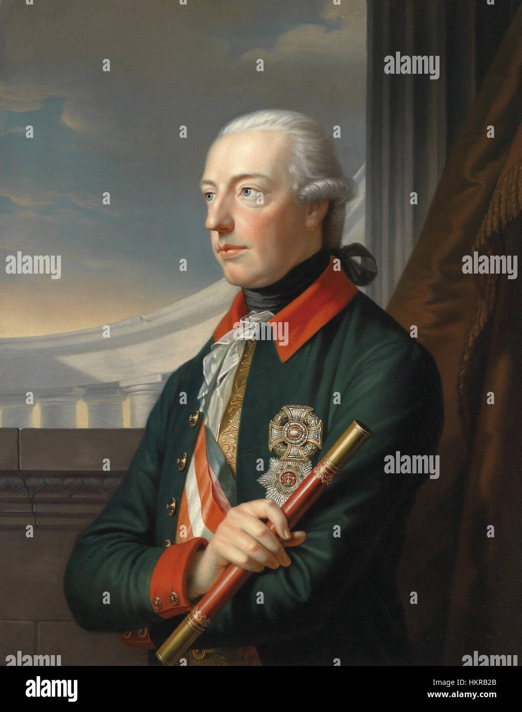 This posthumous portrait of Emperor Joseph II was painted by Carl von ...