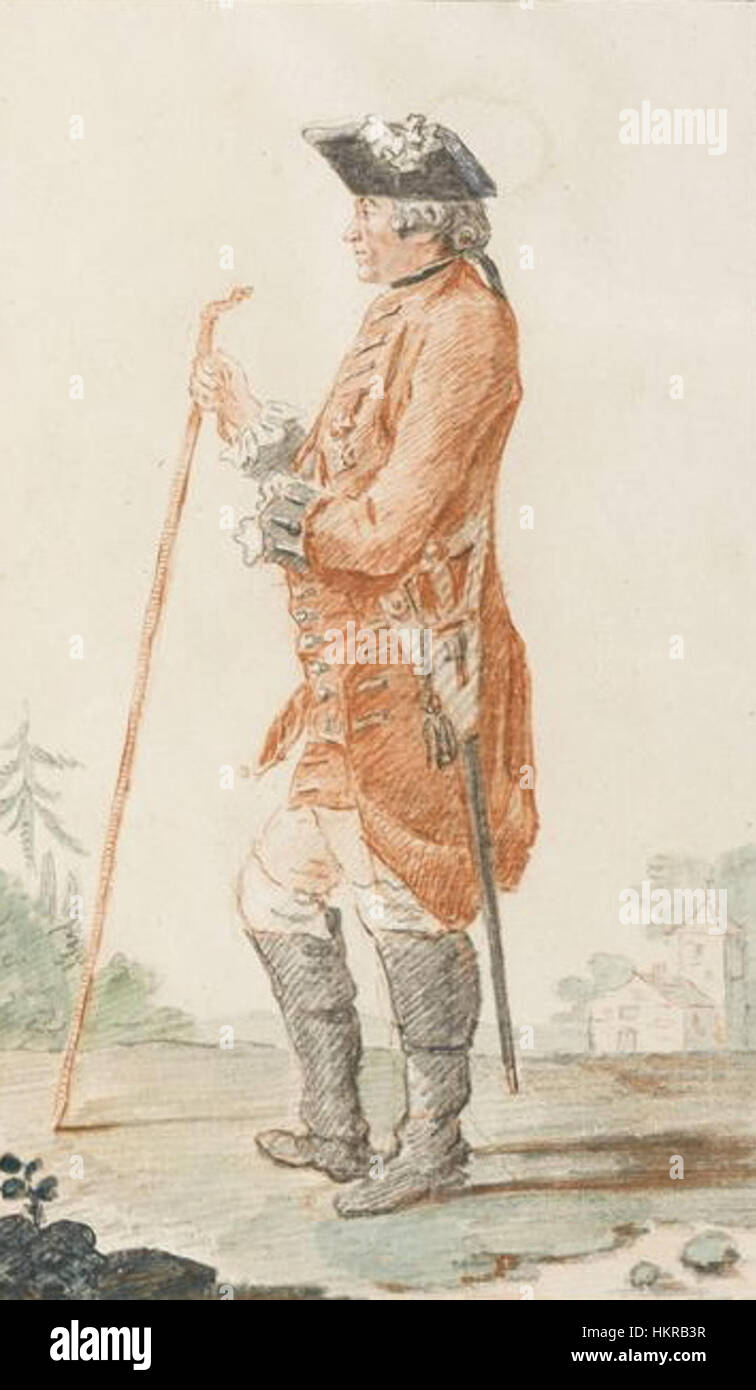 The painting by Carmontelle of Comte de Cominges captures the likeness ...