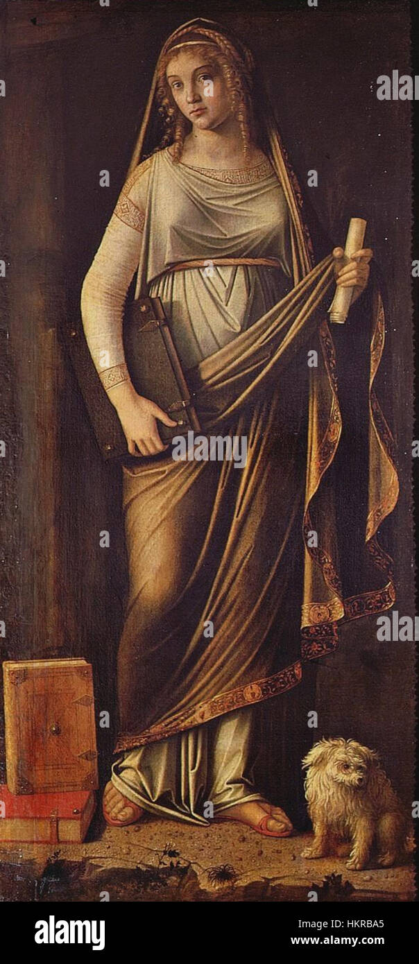 'Sibilla' by Carpaccio depicts a figure from classical mythology ...