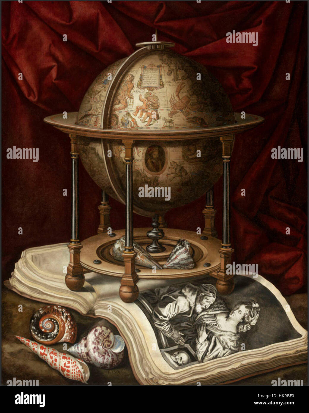 Carstian Luyckx’s Vanitas Still Life with Celestial Globe is a classic ...