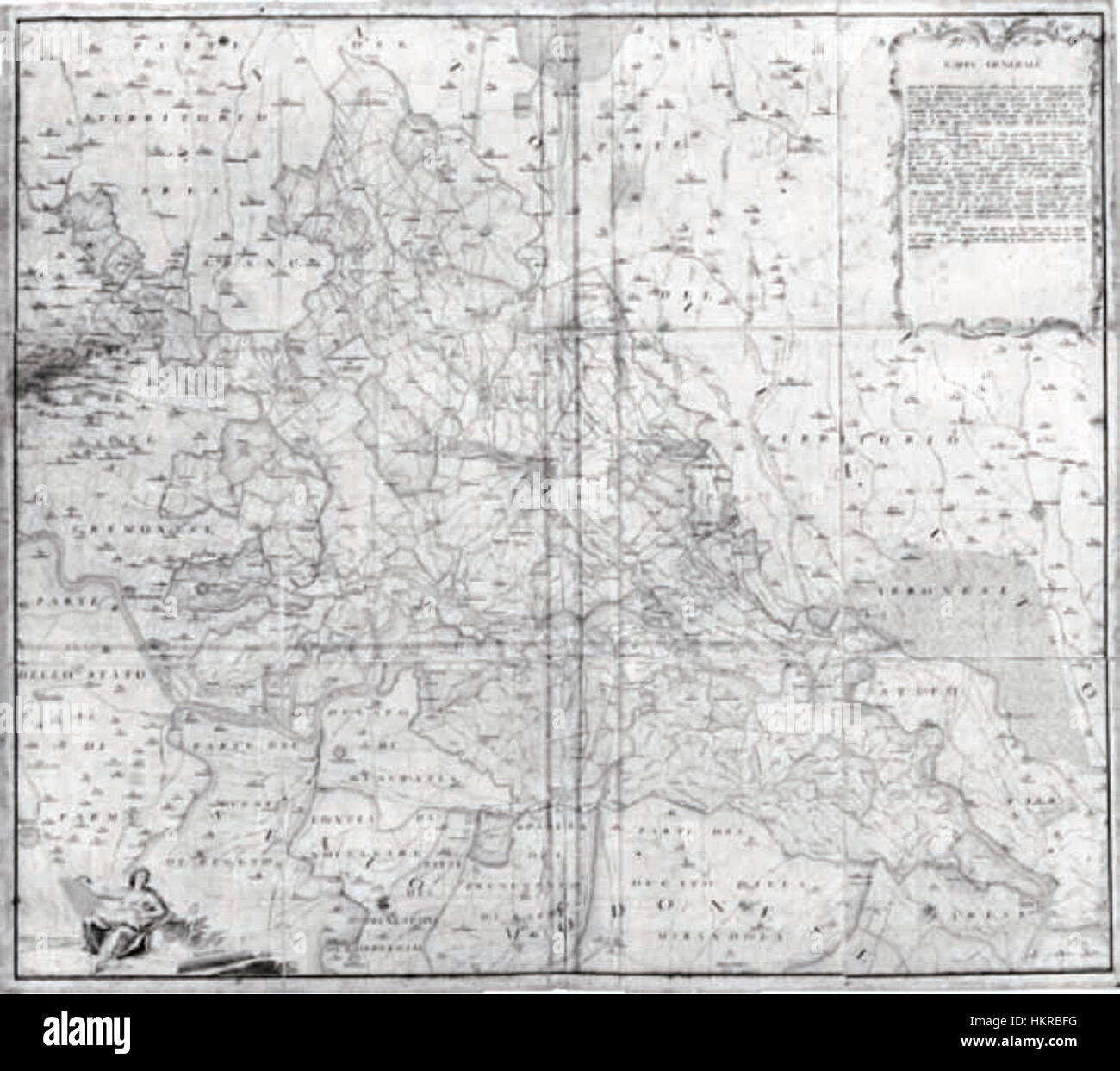 This general map of the state of Mantua is derived from the respective ...