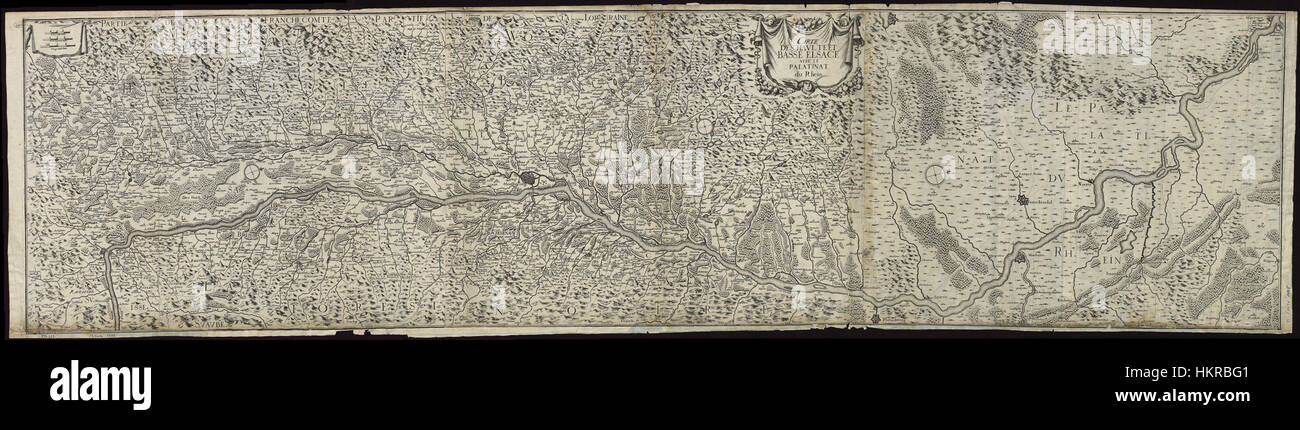 Map of alsace hi-res stock photography and images - Alamy