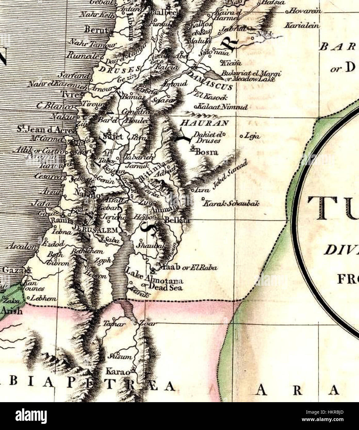 John Cary's 1801 map of Turkey in Asia provides a detailed cartographic ...