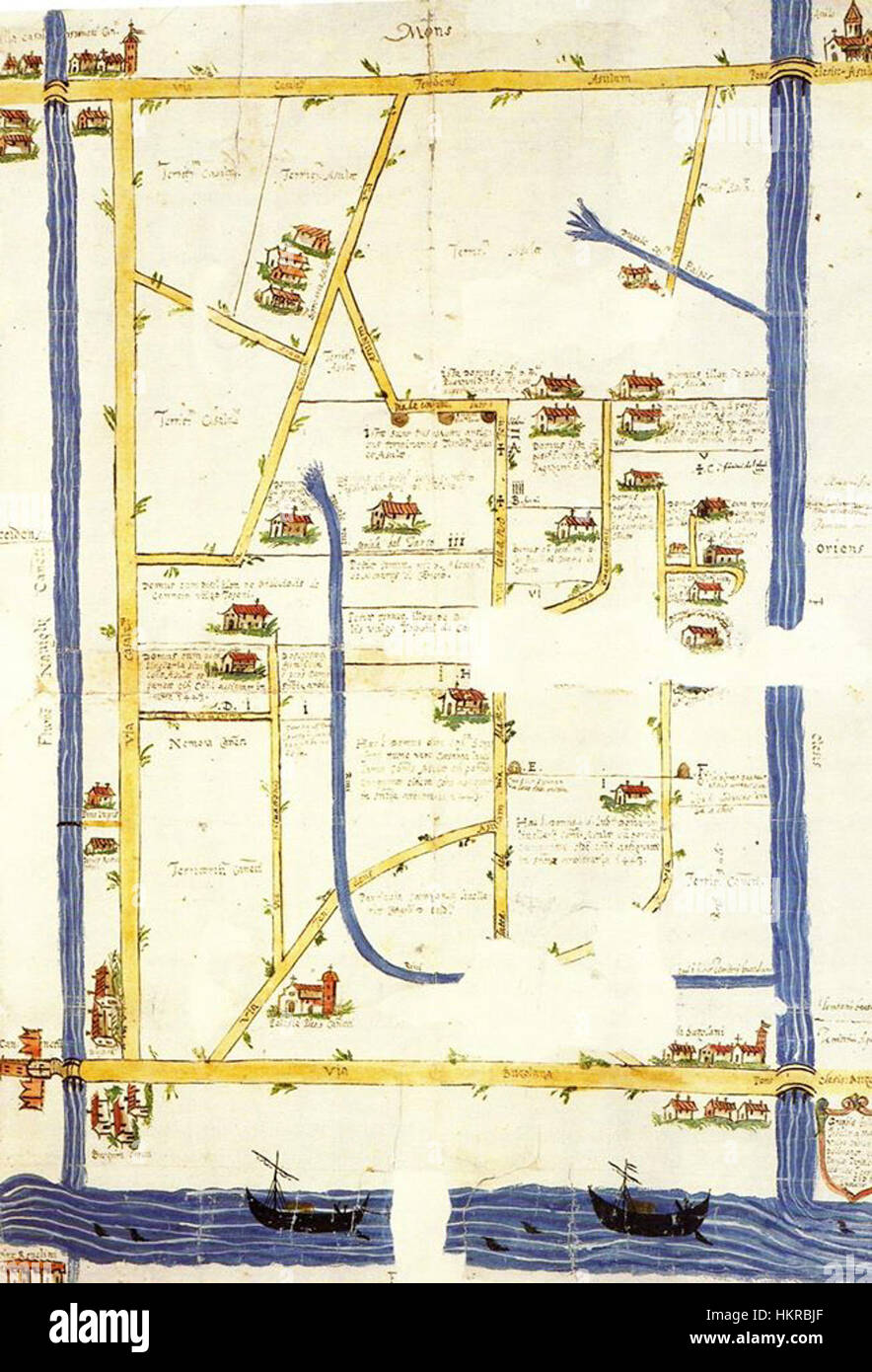 Mantova map hi-res stock photography and images - Alamy