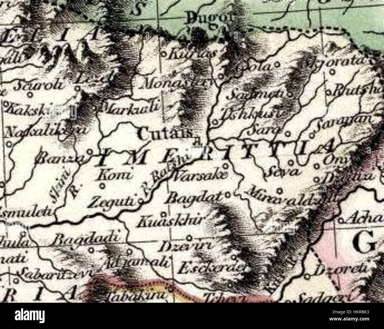 John Cary's map of Turkey in Asia, published circa 1801, represents a ...