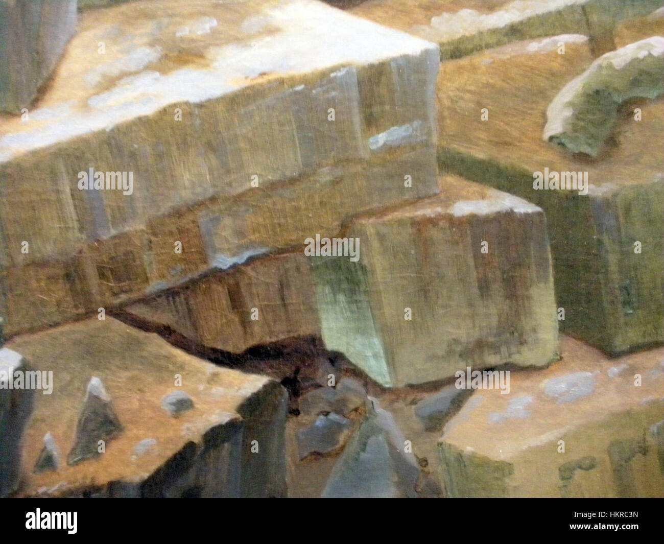 Caspar David Friedrichâ€™s 'Ausschnitt-Eisschollen' captures the ...