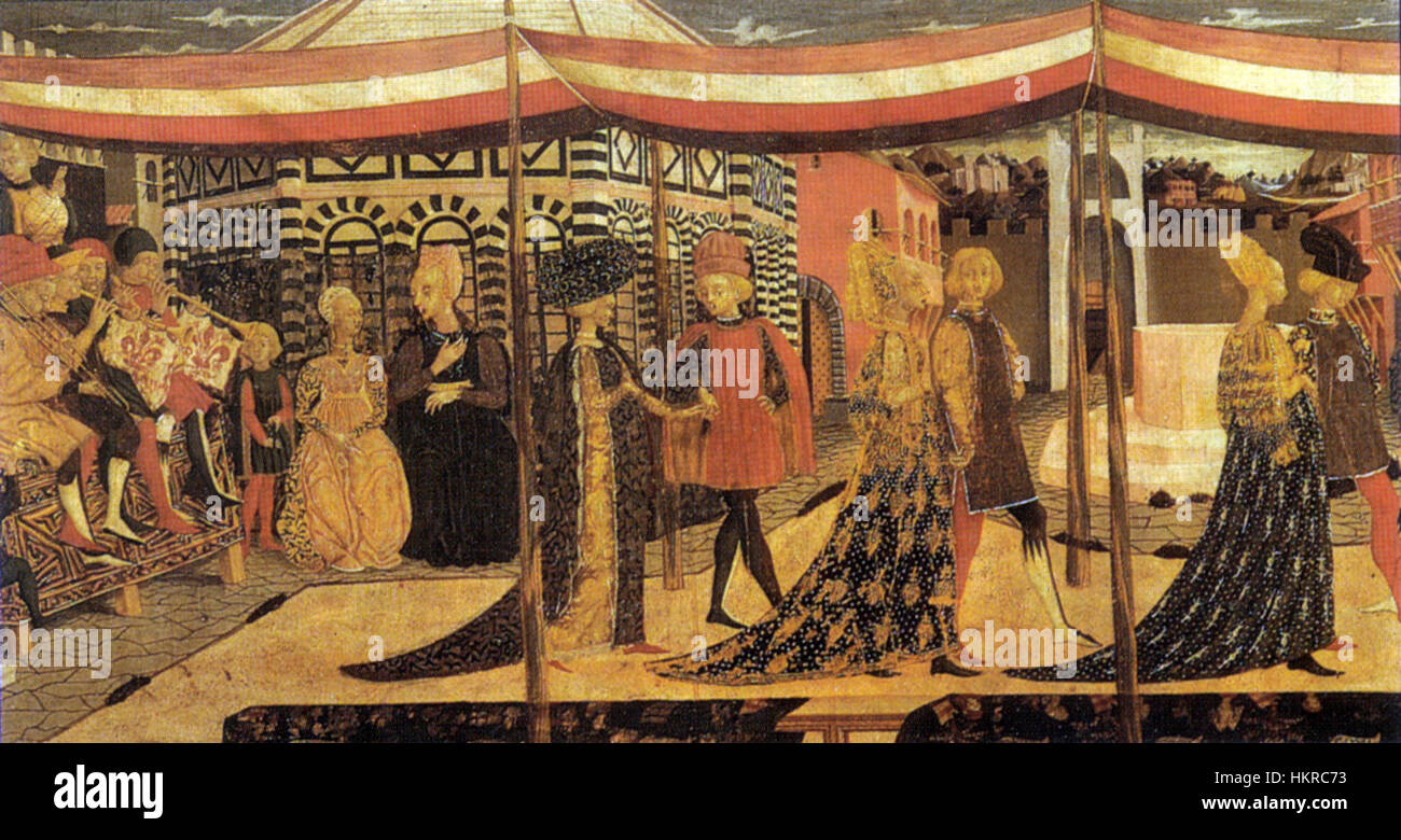 Cassone adimari (dettaglio) by lo scheggi, Galleria dell'Accademia ...