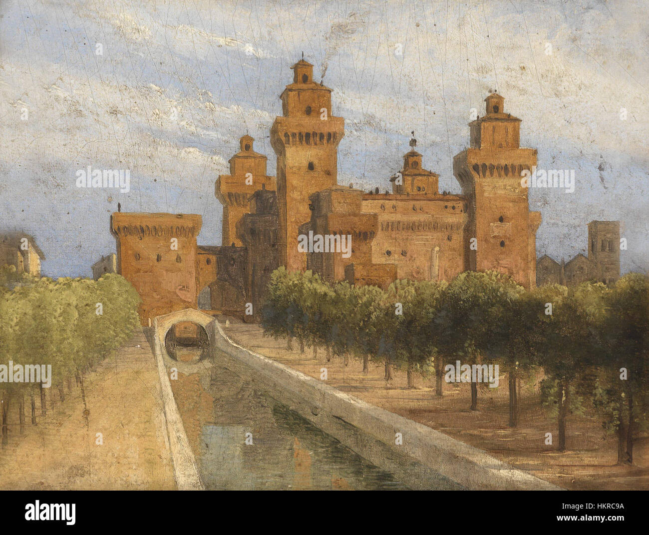 Castello estense museum hi-res stock photography and images - Alamy
