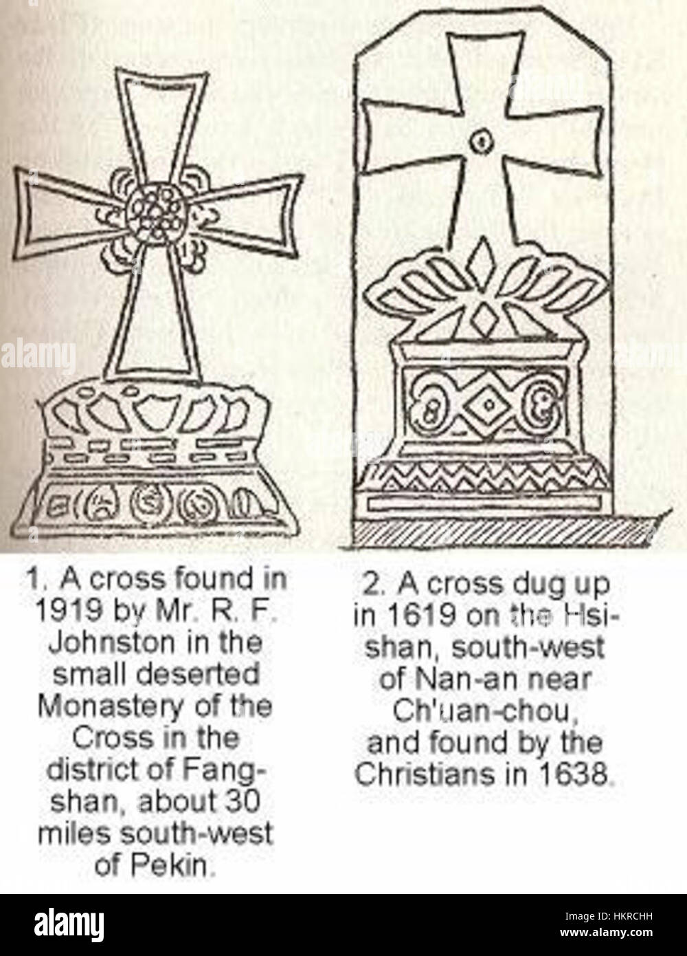 Cathayan Nestorian Cross 3 Stock Photo - Alamy