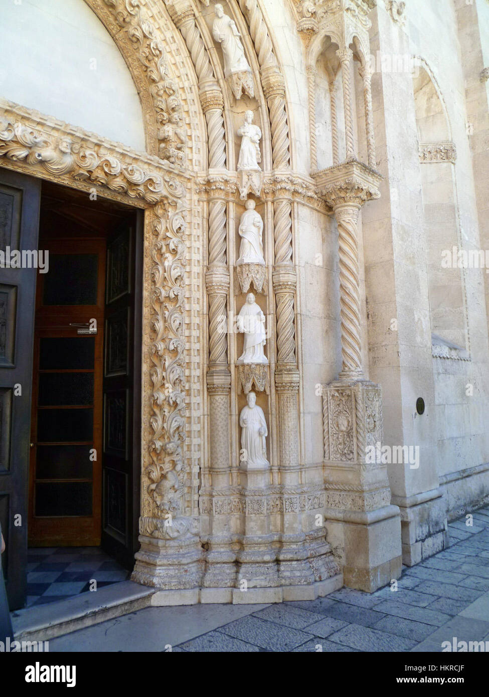 'Cathedral of St. Jacob' is a painting depicting the architectural ...