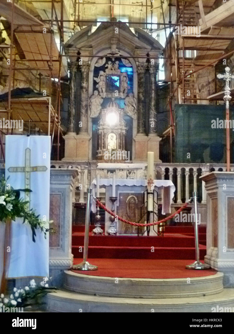 A detailed image of the Cathedral of St. Jacob, showing the ...