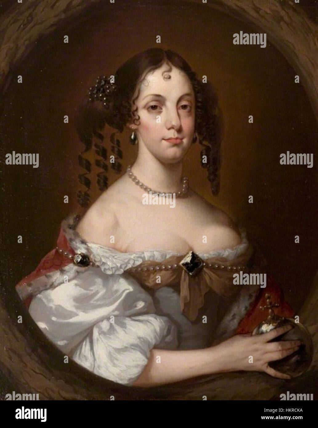 Catherine of Braganza, a historical portrait of the Portuguese princess ...