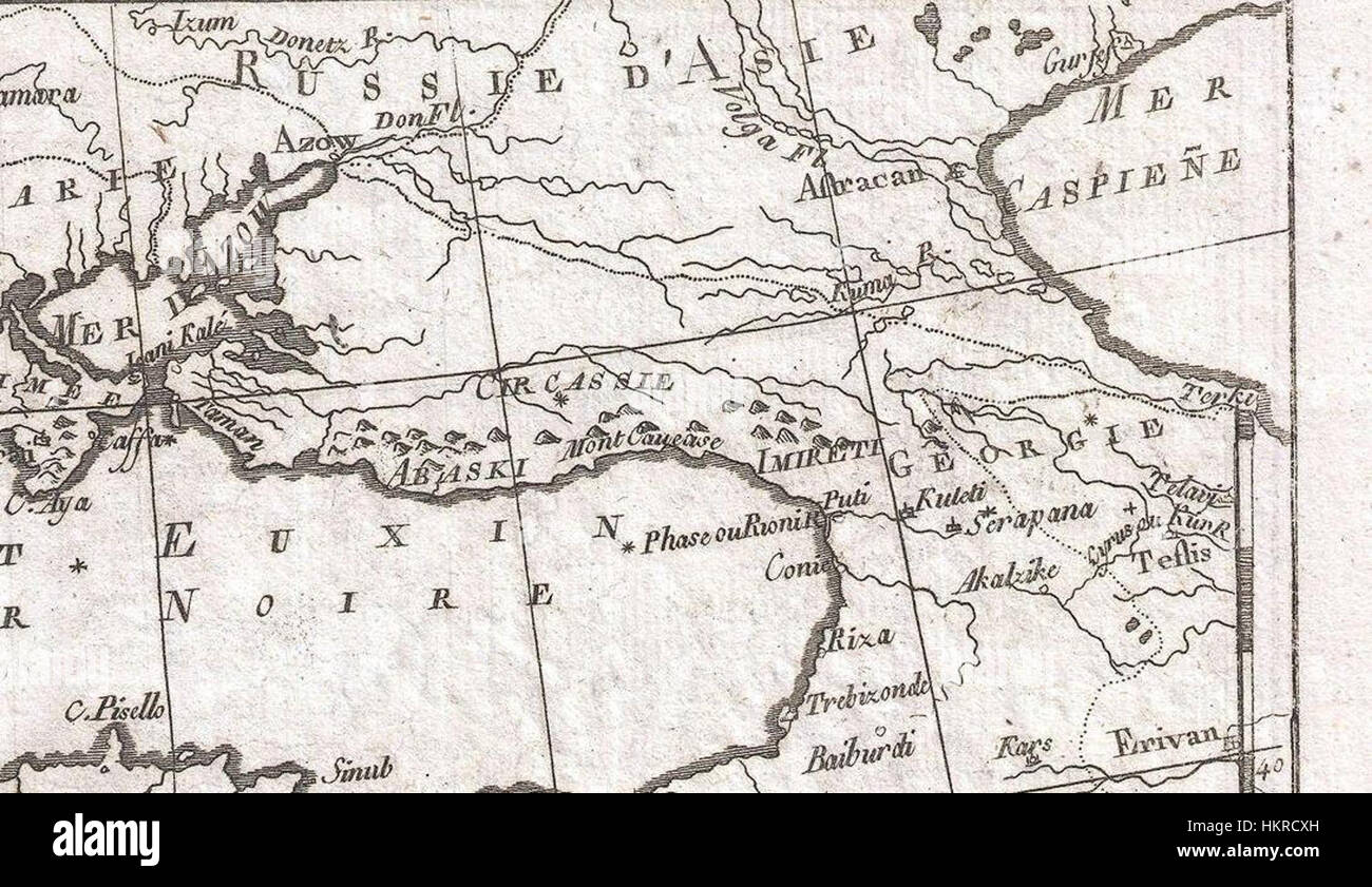 18th century europe map hi-res stock photography and images - Alamy