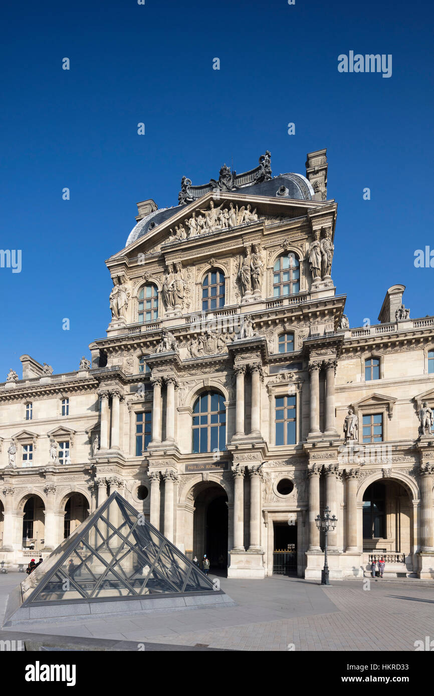 Louvre palace hi-res stock photography and images - Alamy