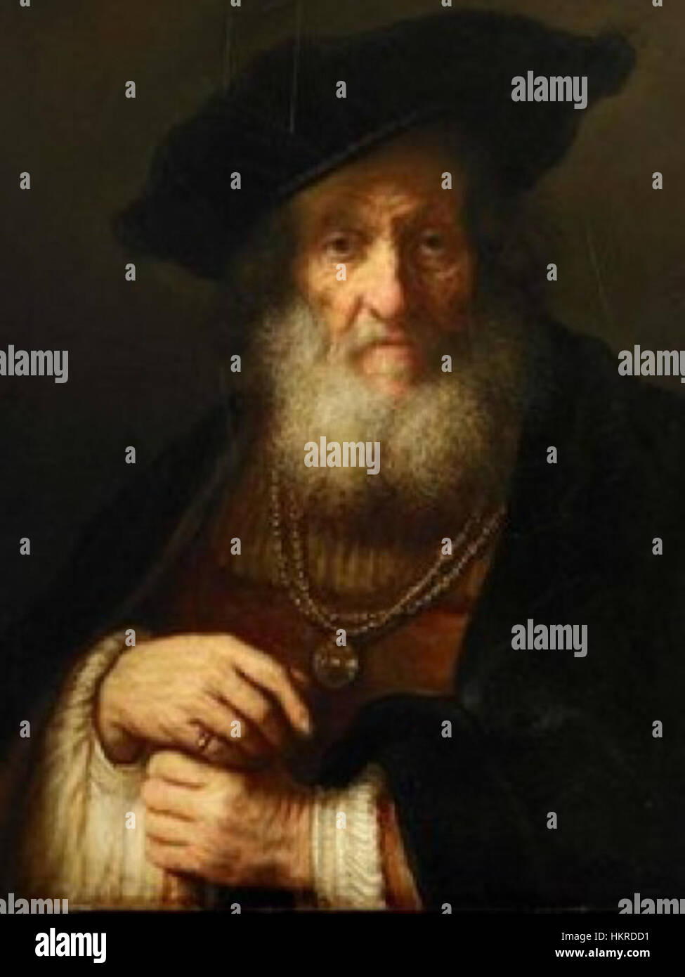 Rembrandt's depiction of Boaz, a central figure from the biblical Book ...