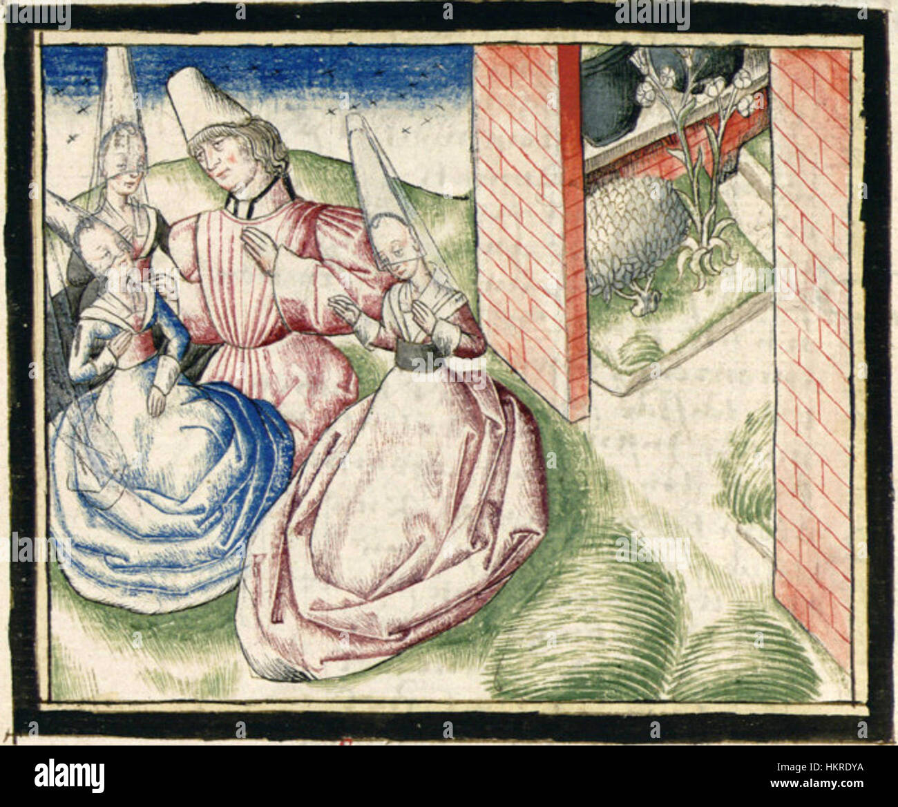 The 'Champion des Dames' is a 14th-century French manuscript, featuring ...