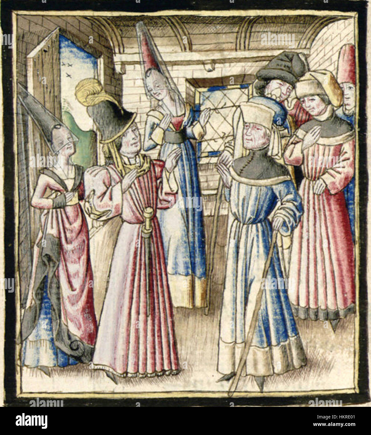 The manuscript 'ChampionDesDames' from Grenoble offers a glimpse into ...