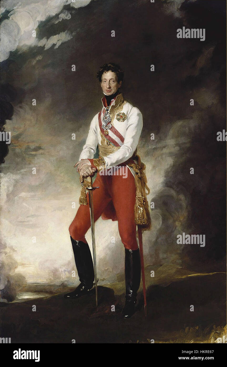 This portrait of Charles, Archduke of Austria, painted by Lawrence in ...