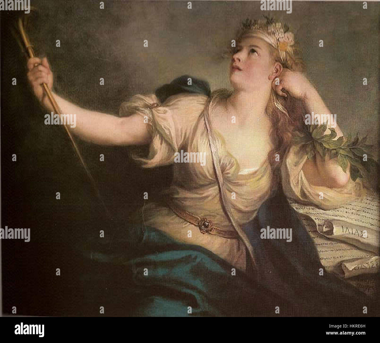 Charles-Antoine Coypel - La Muse Calliope Stock Photo - Alamy Charles-Antoine Coypel - La Muse Calliope Stock Photo - Alamy