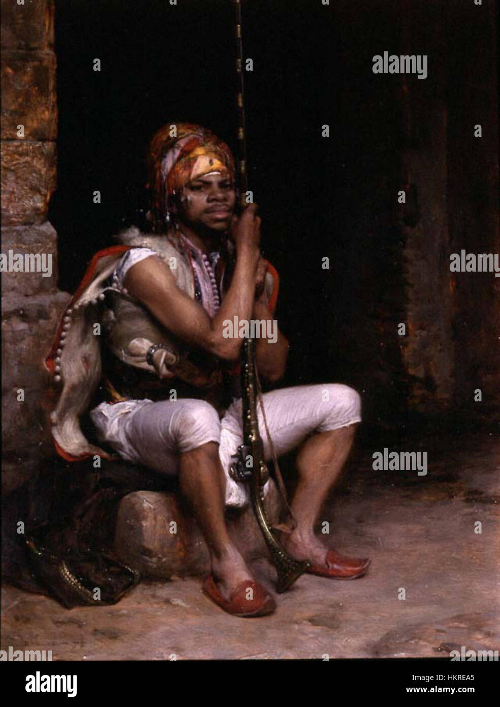 Charles Bargue's 'The Sentinel' (1872) is an iconic work capturing a ...