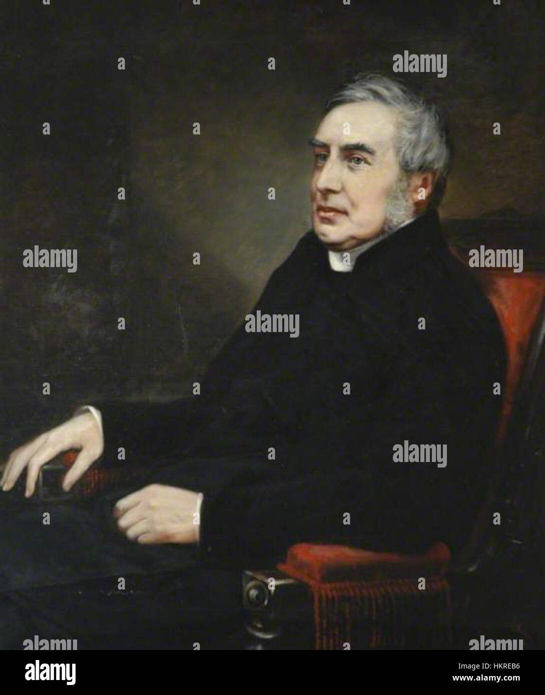 The portrait of Charles Baring captures the likeness of this historical ...