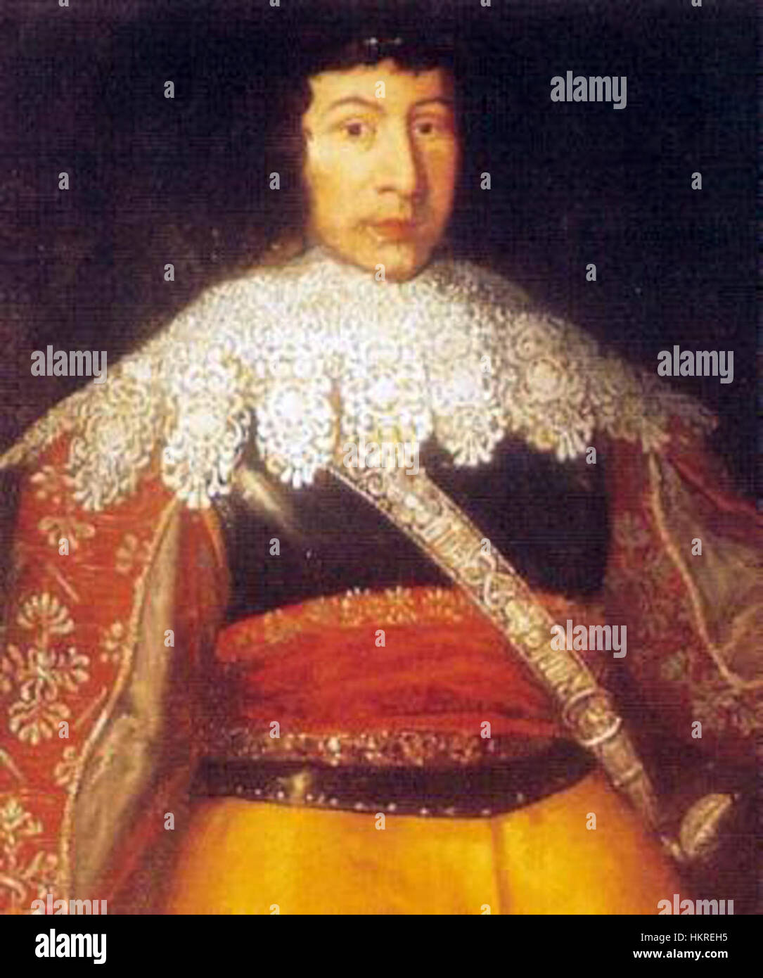 Charles de Watteville's artwork is a portrayal of European nobility or ...