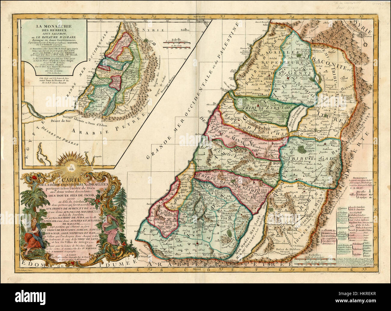 This 1797 map by Charles François Delamarche shows the land divided ...