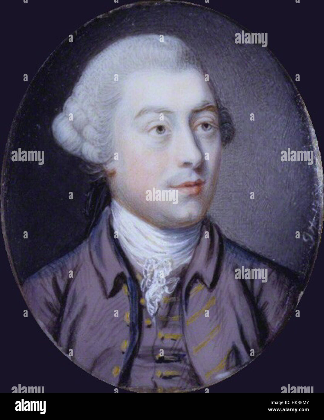 This portrait of Charles Holland, an actor known for his roles in 19th ...