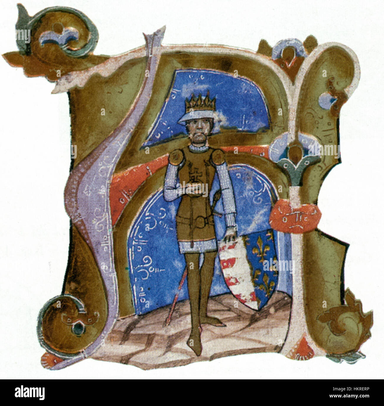 Charles I - Chronicon Pictum Stock Photo - Alamy