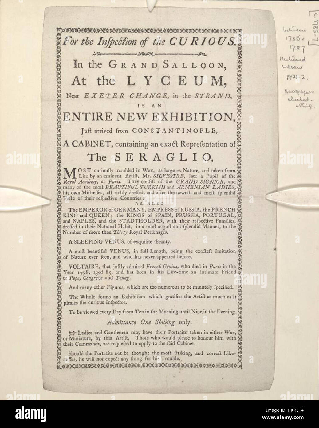 This advertisement, preserved in the Bodleian Libraries collection ...
