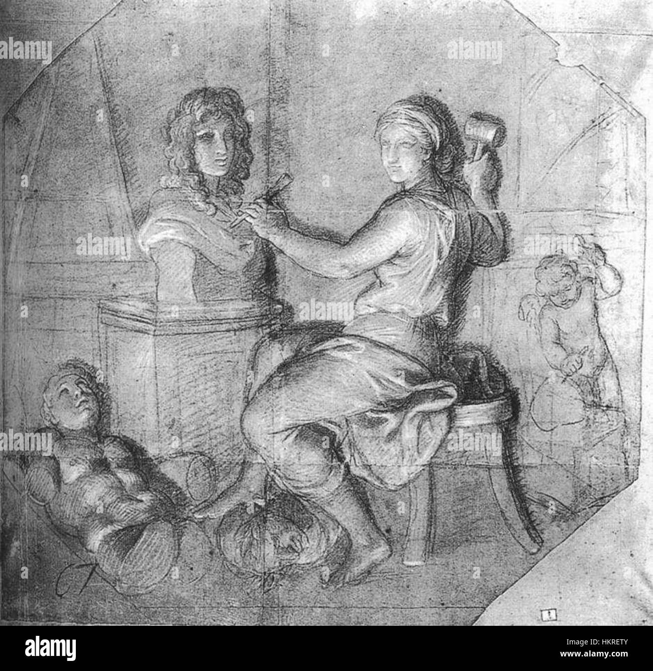 In this masterpiece by Charles Le Brun, the artist depicts an ...