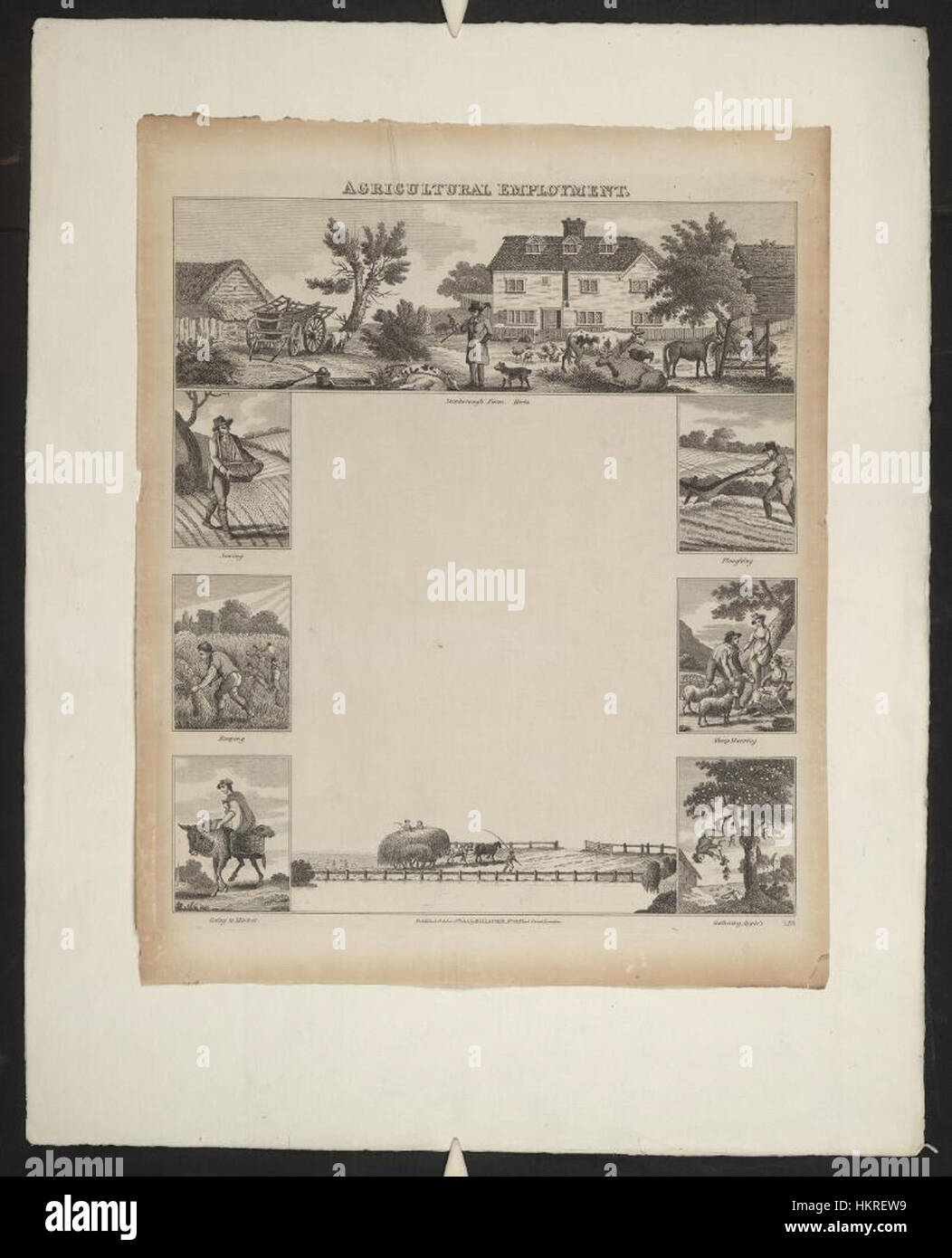 This artwork from the Bodleian Libraries depicts agricultural ...