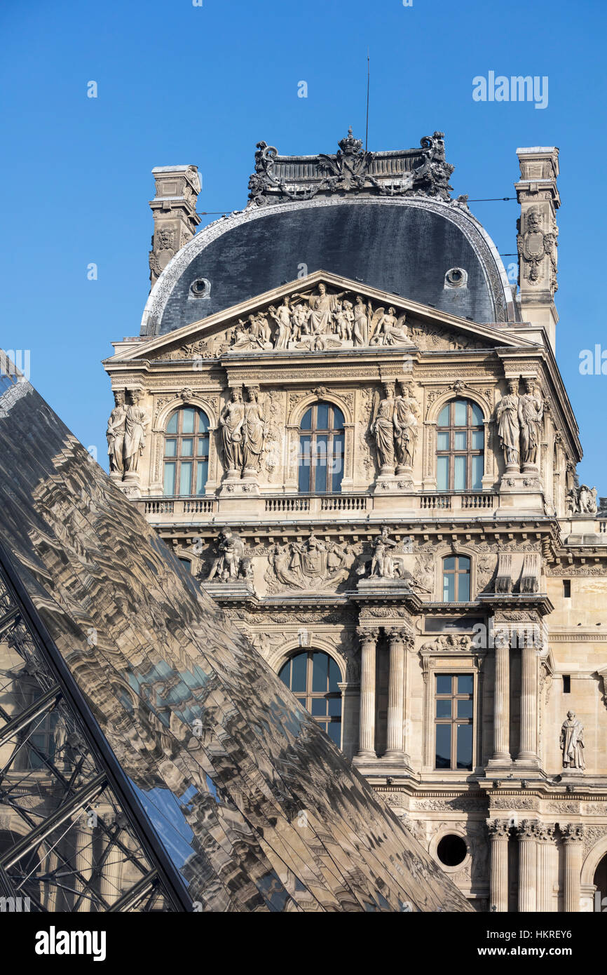 Louvre palace hi-res stock photography and images - Alamy