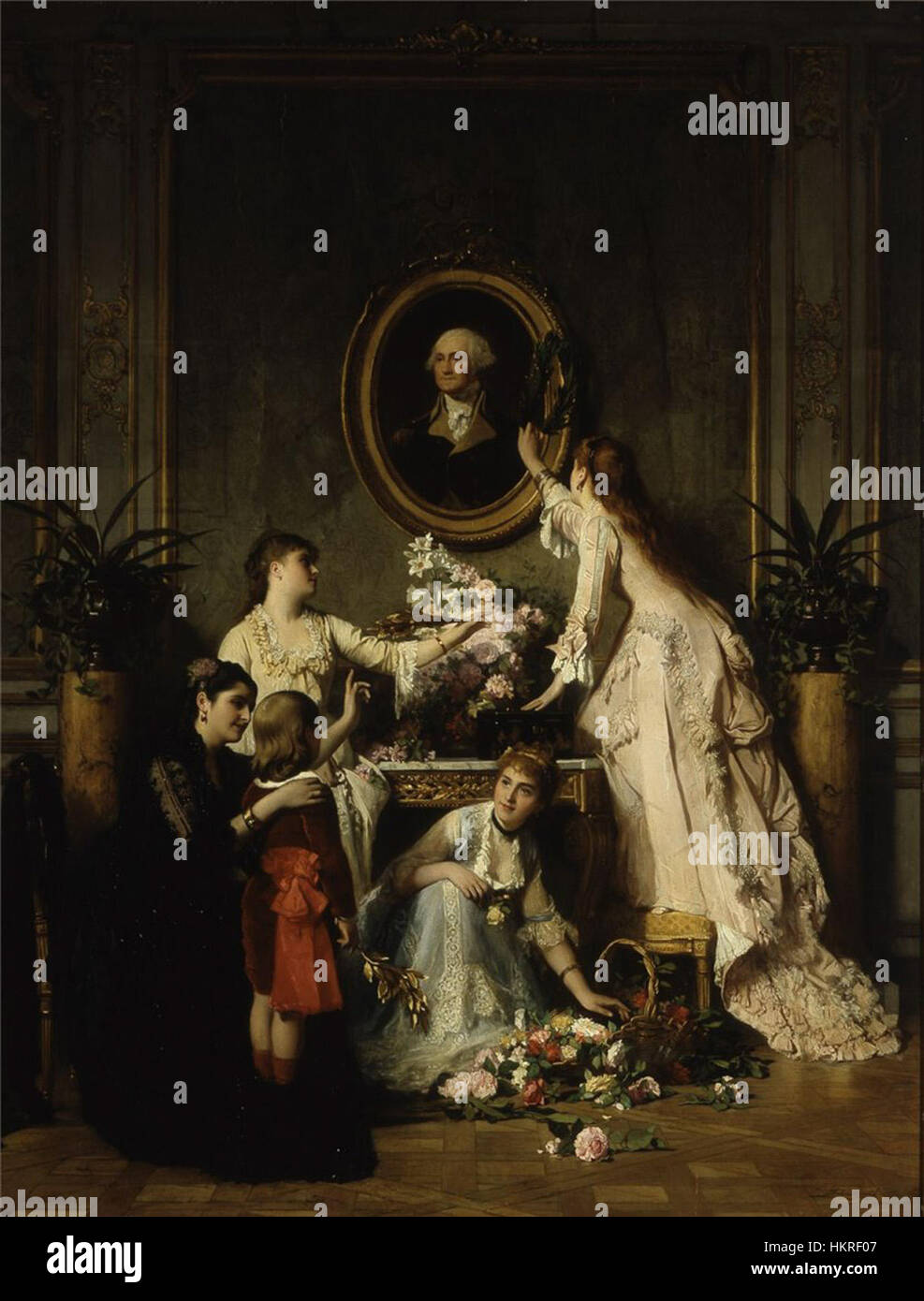 Charles Louis Baugniet High Resolution Stock Photography and Images - Alamy