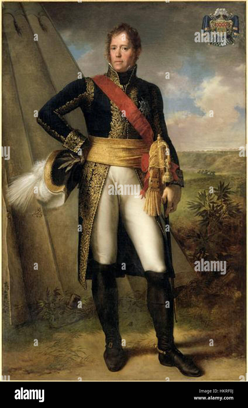 Charles Meynier's painting of Michel Ney, a Marshal of France, depicts ...